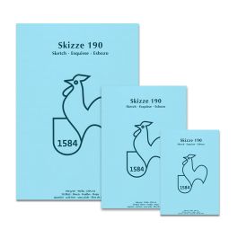 Block Gallito Azul 190g 50 hojas - arte, diseño, arquitectura, regalos ...